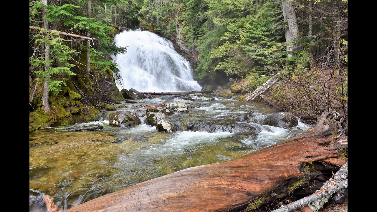 SNOW CREEK FALLS HIKE BONNERS FERRY IDAHO - YouTube