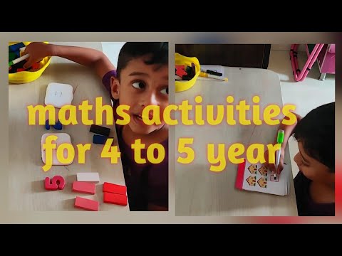 addition subtraction for 4 to 5 year |maths activities #kindergartenten ...