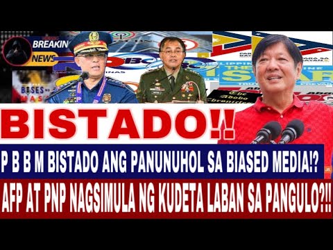 P B B M BISTADO ANG PANUNUHOL SA BIASED MEDIA!? AFP AT PNP NAGSIMULA NG ...