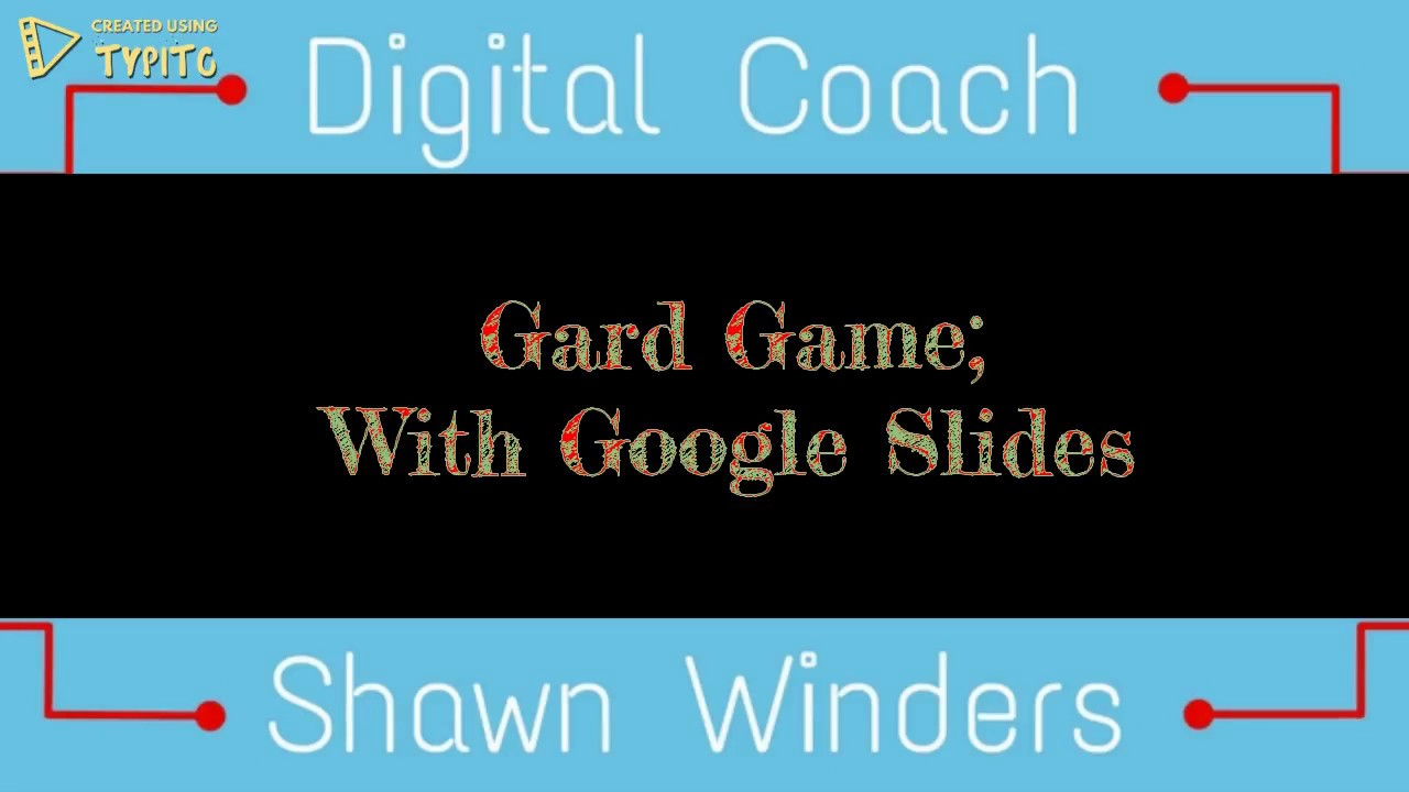Card game with Google Slides - YouTube