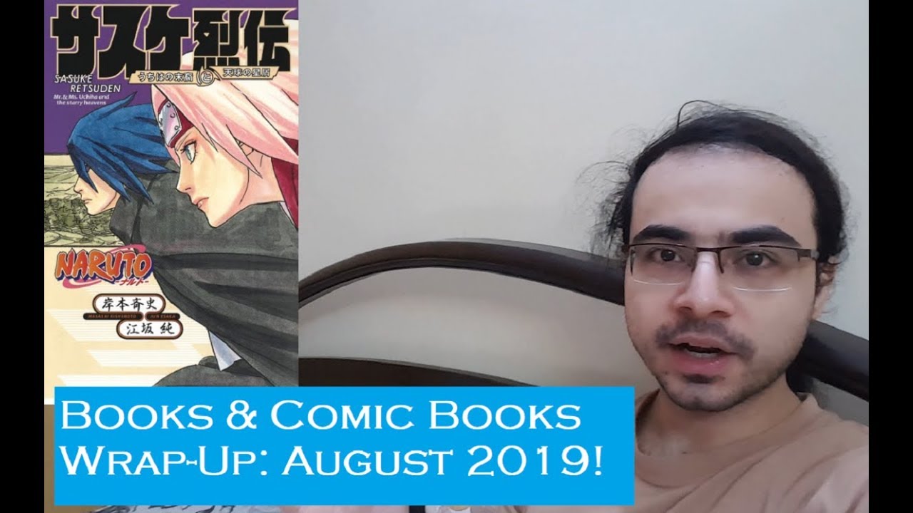 Books and Comic-Book Wrap Up August 2019! - YouTube