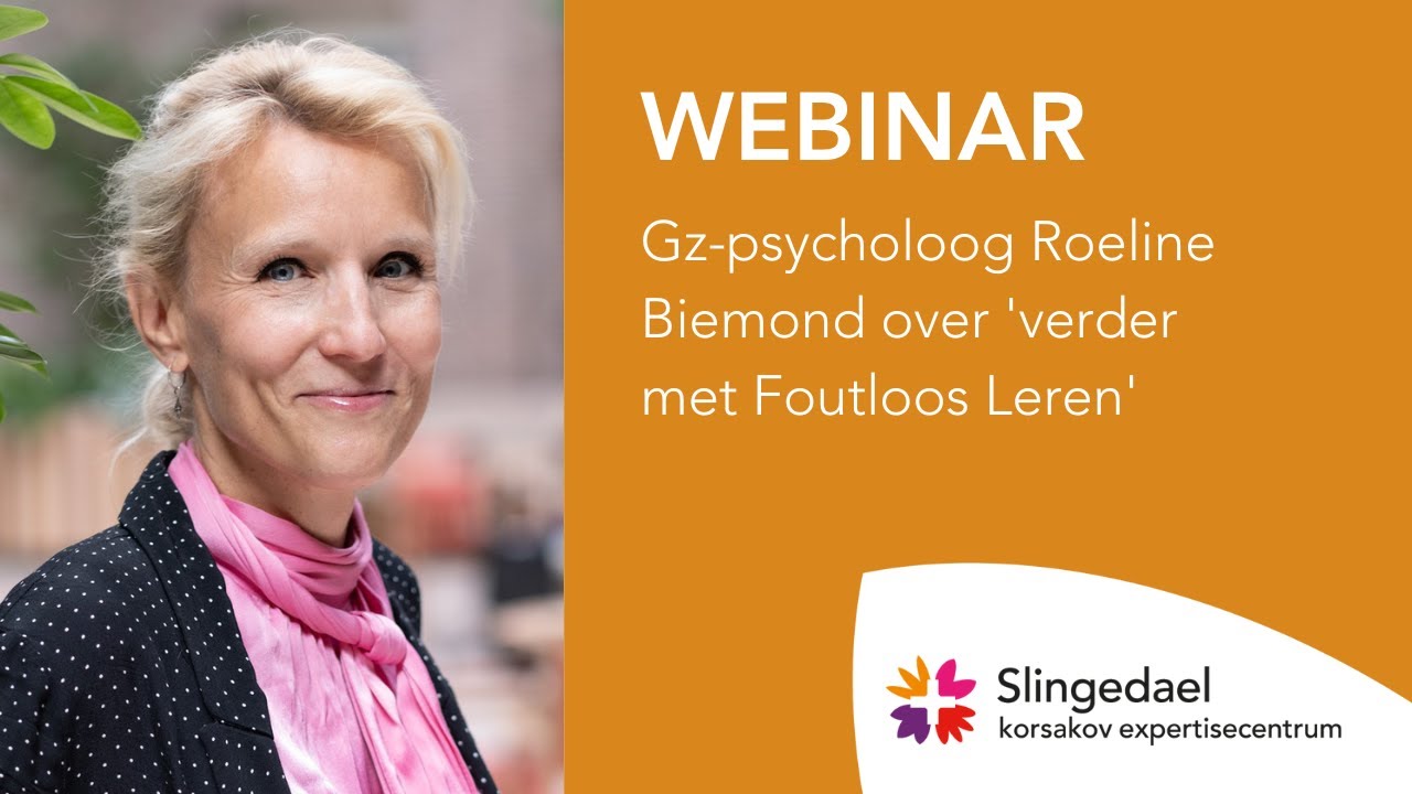 Webinar | Roeline Biemond over 'verder met Foutloos Leren' - YouTube
