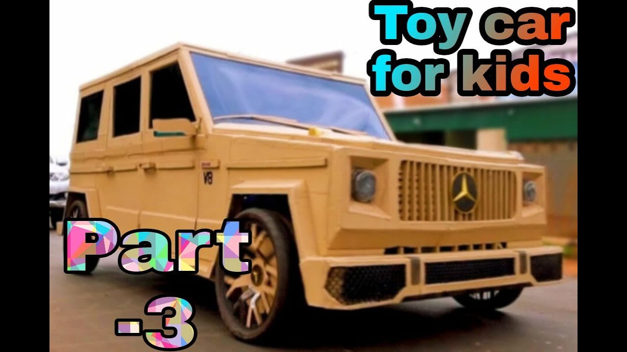 How to make monster car for kids at home video part -3 - YouTube