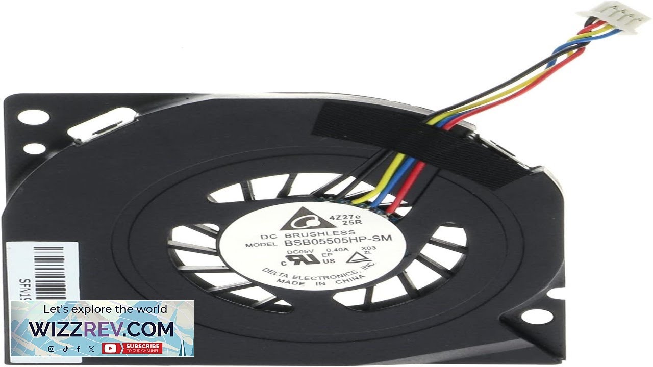 CPU Cooling Fan For Intel NUC NUC7i5BNH NUC7i5BNK NUC7i7BNH NUC7i3BNH ...