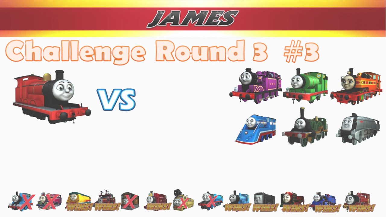 James Superstar Racer Challenge #3 Two Players - Percy/Emily/Nia ...