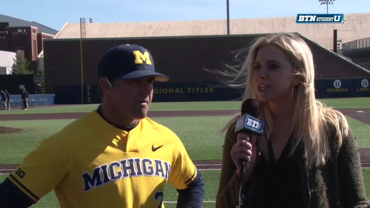 Coach Bakich Talks Michigan Win vs. Illinois - YouTube