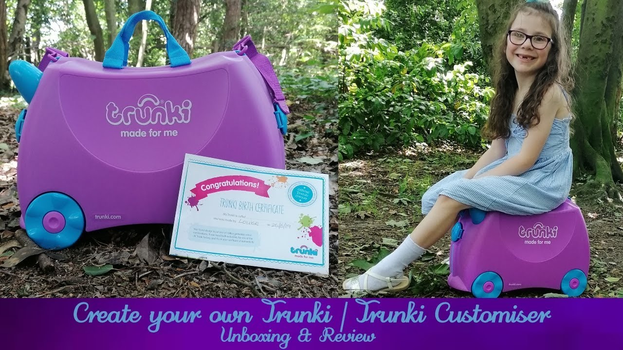 GIFTED | CREATE YOUR OWN TRUNKI | UNBOXING AND REVIEW | UK MUM OF ONE ...