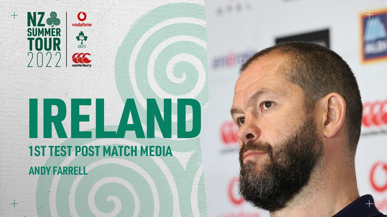 Ireland Post-Match Press Conference In Dunedin - YouTube
