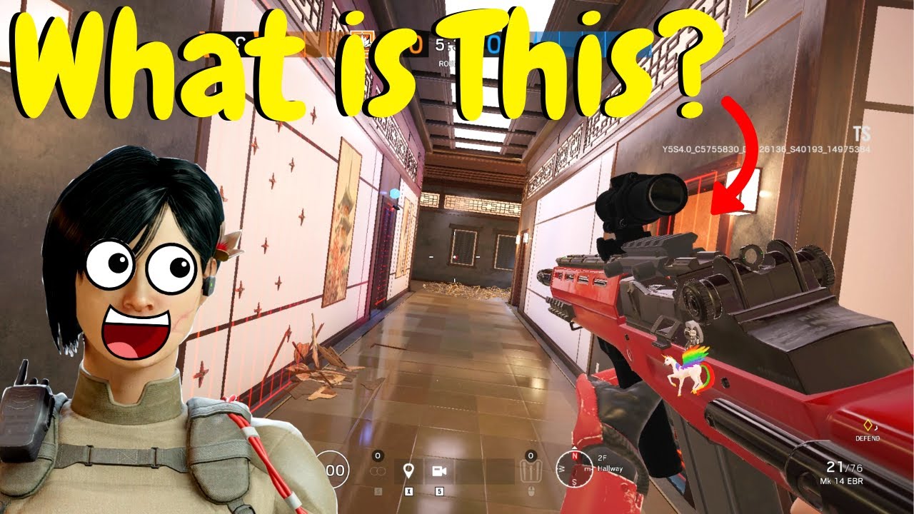 DMR on Defense in Rainbow Six Siege (Neon Dawn TS Gameplay) - YouTube