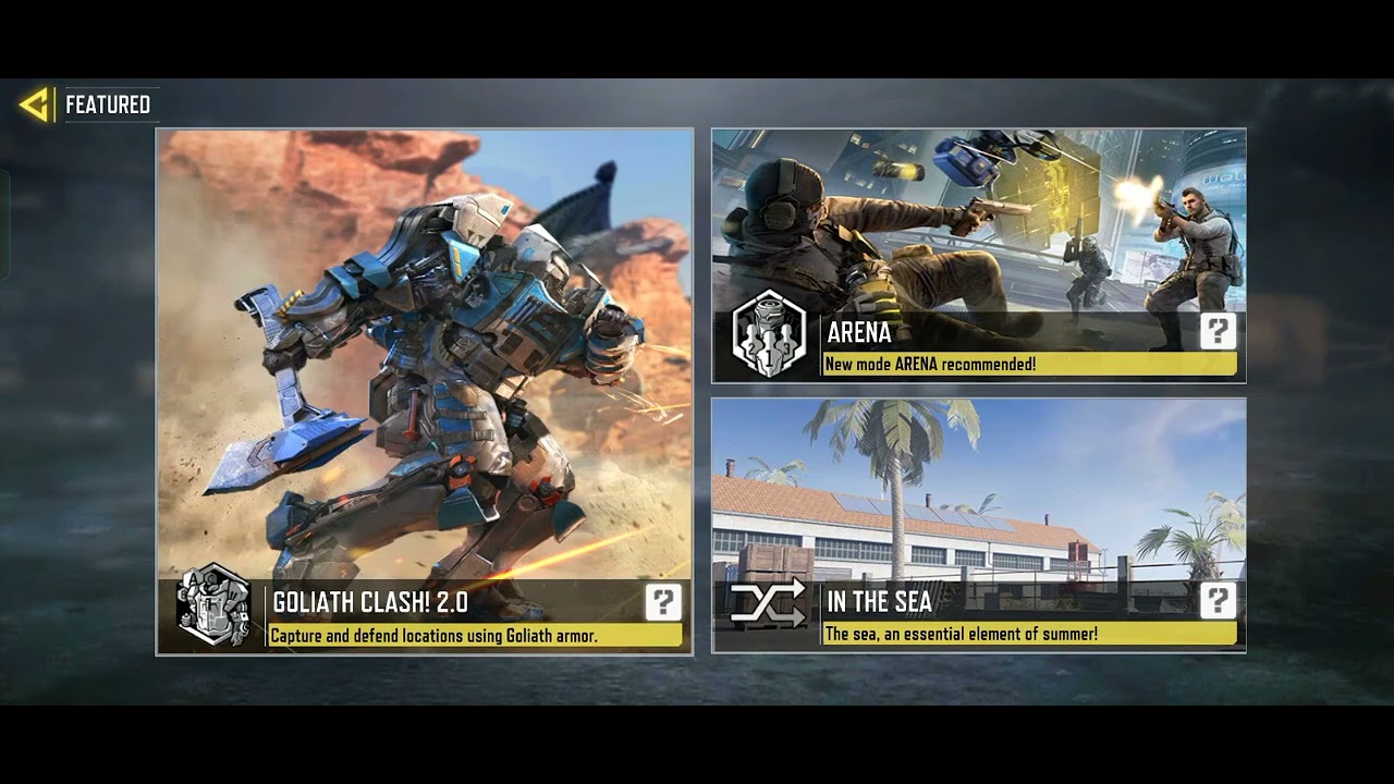 Five on Five Battle Armor! How to Play in Goliath Armor Feature on Call ...