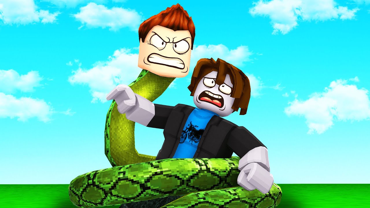 JESTEM WĘŻEM I ŁAPIE LUDZI w ROBLOX! (Snakey) - YouTube