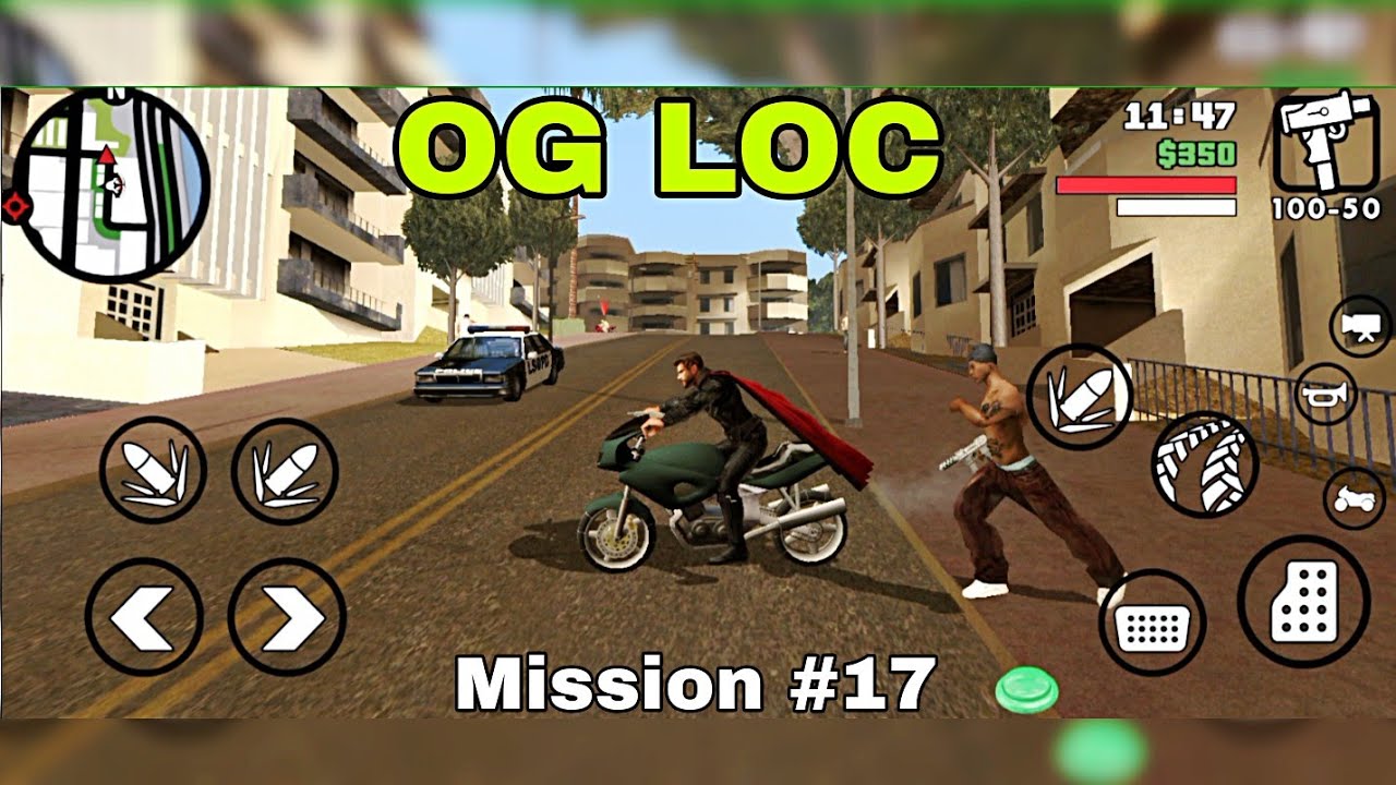 OG LOC Mission #17 Gta San Andreas Thor Mod Gameplay - YouTube