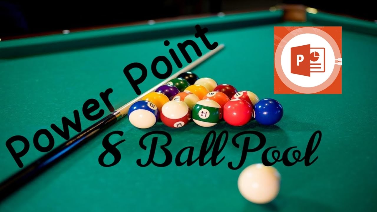 8 Ball Pool | Power point Animation | Games Lovers ️ #computer # ...