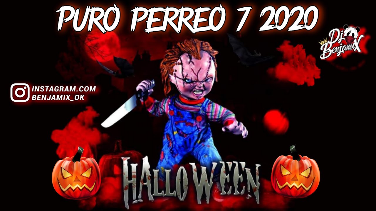 MIX HALLOWEEN 2020🎃 PURO PERREO 7 / Reggaeton Fiestero / Primavera 2020 ...