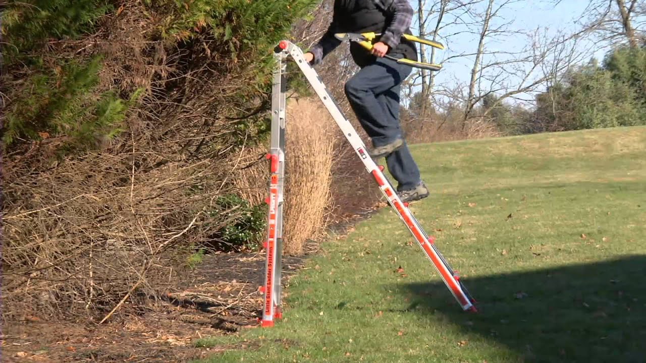 Little Giant Liberty 24-in-1 17' Ladder w/ Rock Locks on QVC - YouTube
