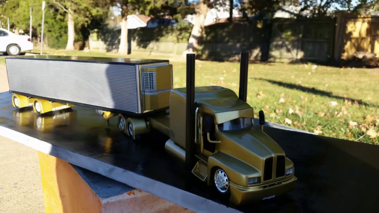1/32 custom kenworth t600 - YouTube