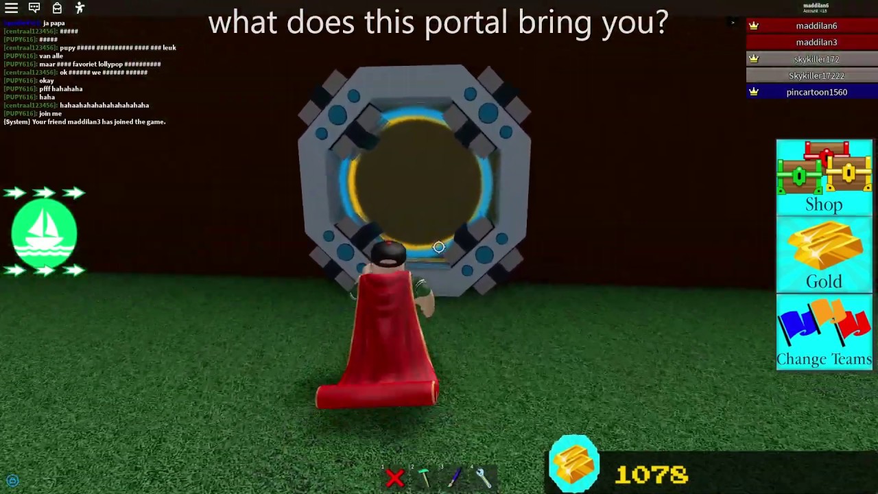 portal 2 portals in babft - YouTube