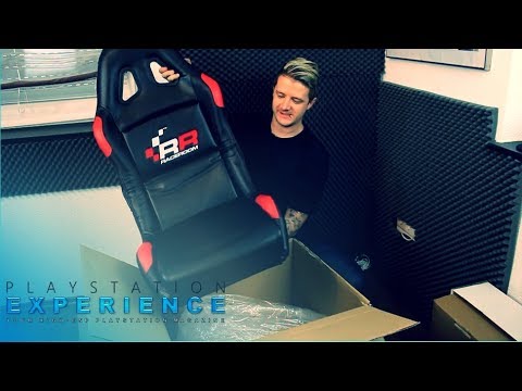UNBOXING RaceRoom Game Seat RR3055 #SimRacing #Racingseat / Playstation ...