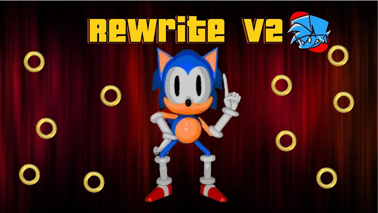 Este mod controla tu pc!!!FNF vs rewrite v2 #fnf #sonic - YouTube