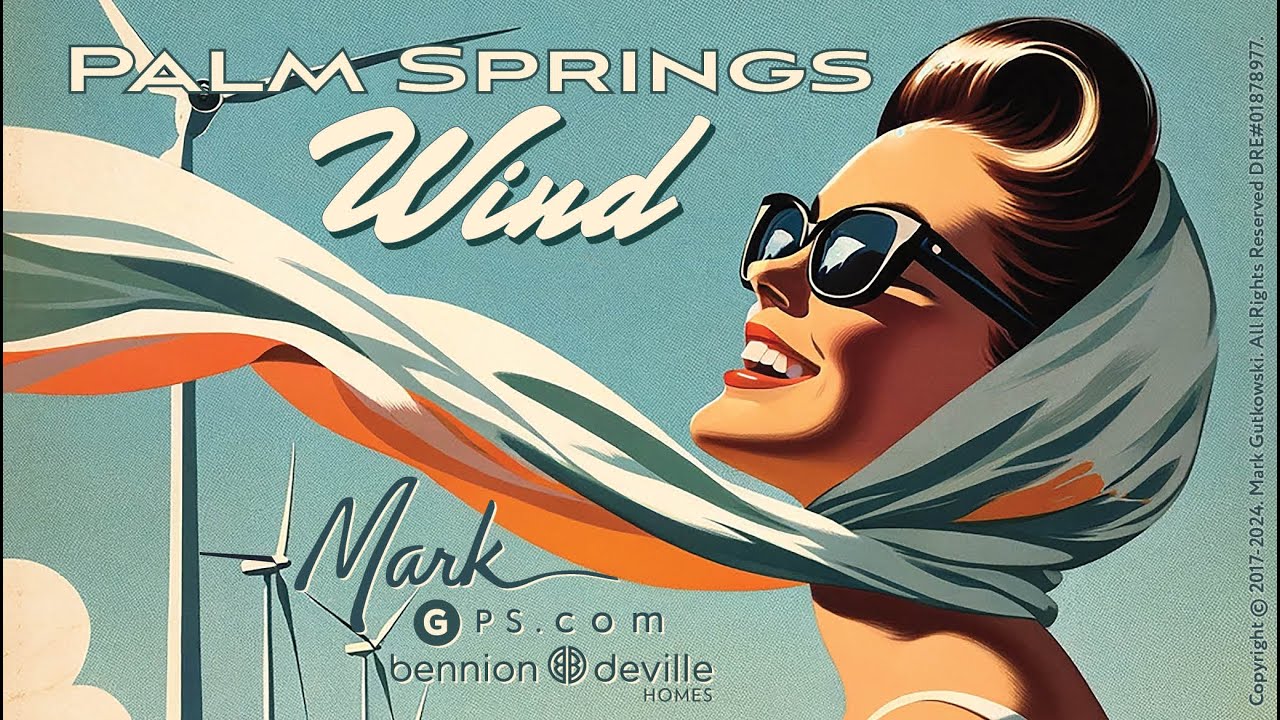 Palm Springs Wind - Why and where is it windy in Palm Springs CA - YouTube