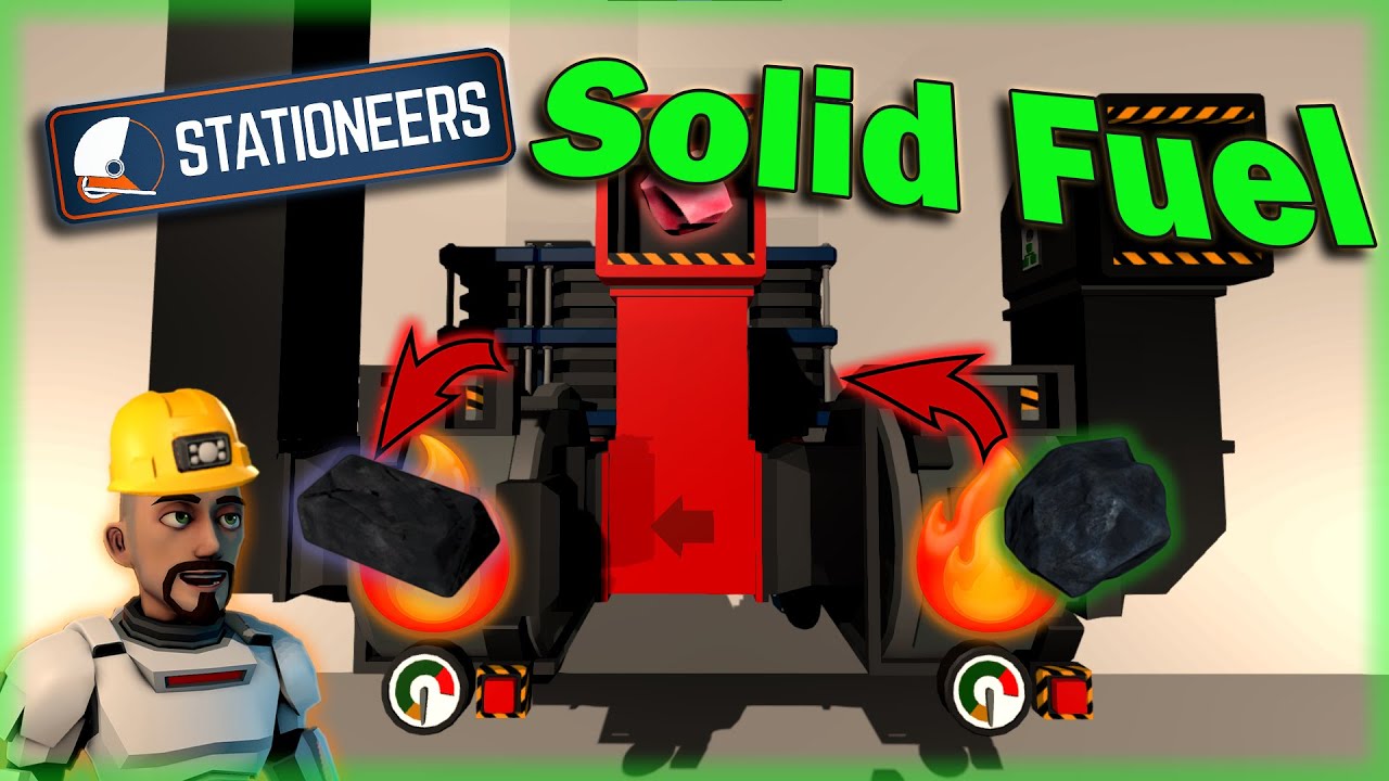 Stationeers - Making a Solid Fuel Ingot Factory on Mars (Ep. 3) - YouTube