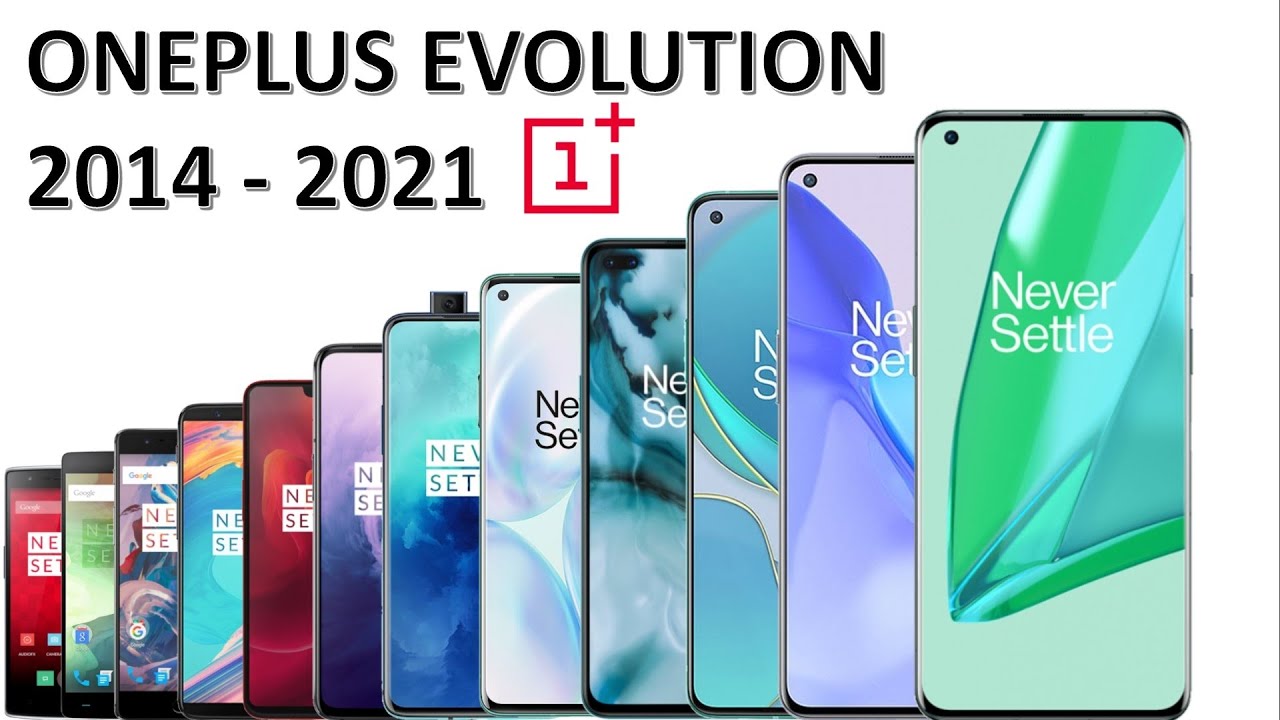 OnePlus Evolution 2014 - 2021 📱 - YouTube