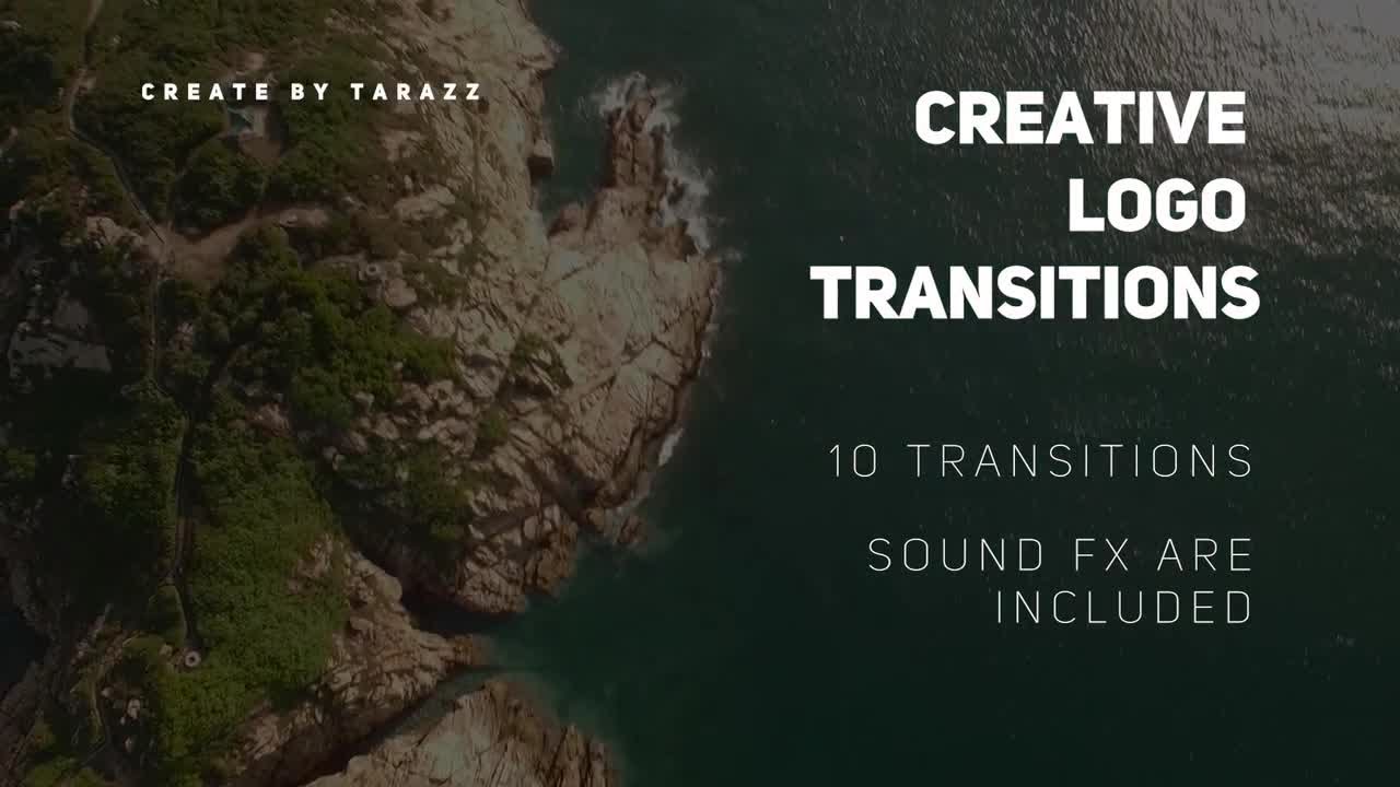 Creative Logo Transitions Premiere Pro Templates - YouTube