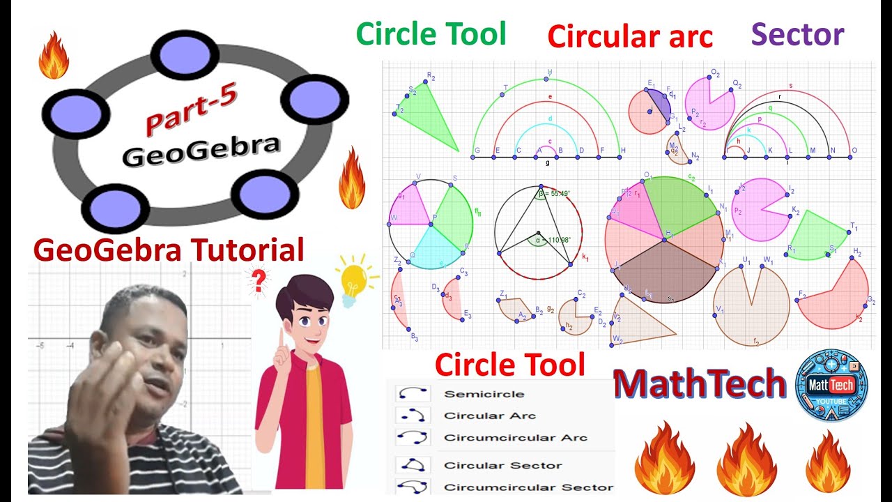 GeoGebra Tools|GeoGebra Tutorial|Introduction to GeoGebra|How to draw ...