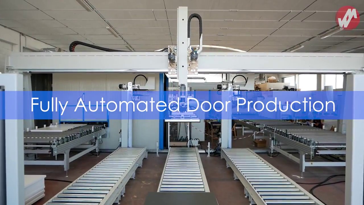 Full Automated Doorline by Masterwood - YouTube