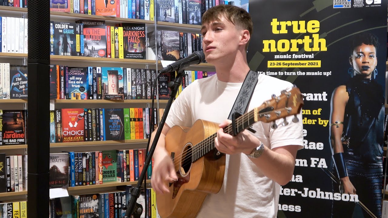 "Anthem" by Calum Bowie live during the 2021 True North Music Festival ...