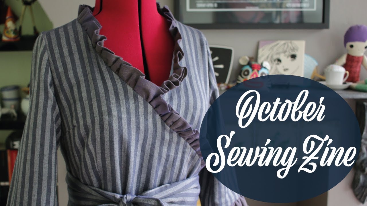 October Sewing Zine - YouTube