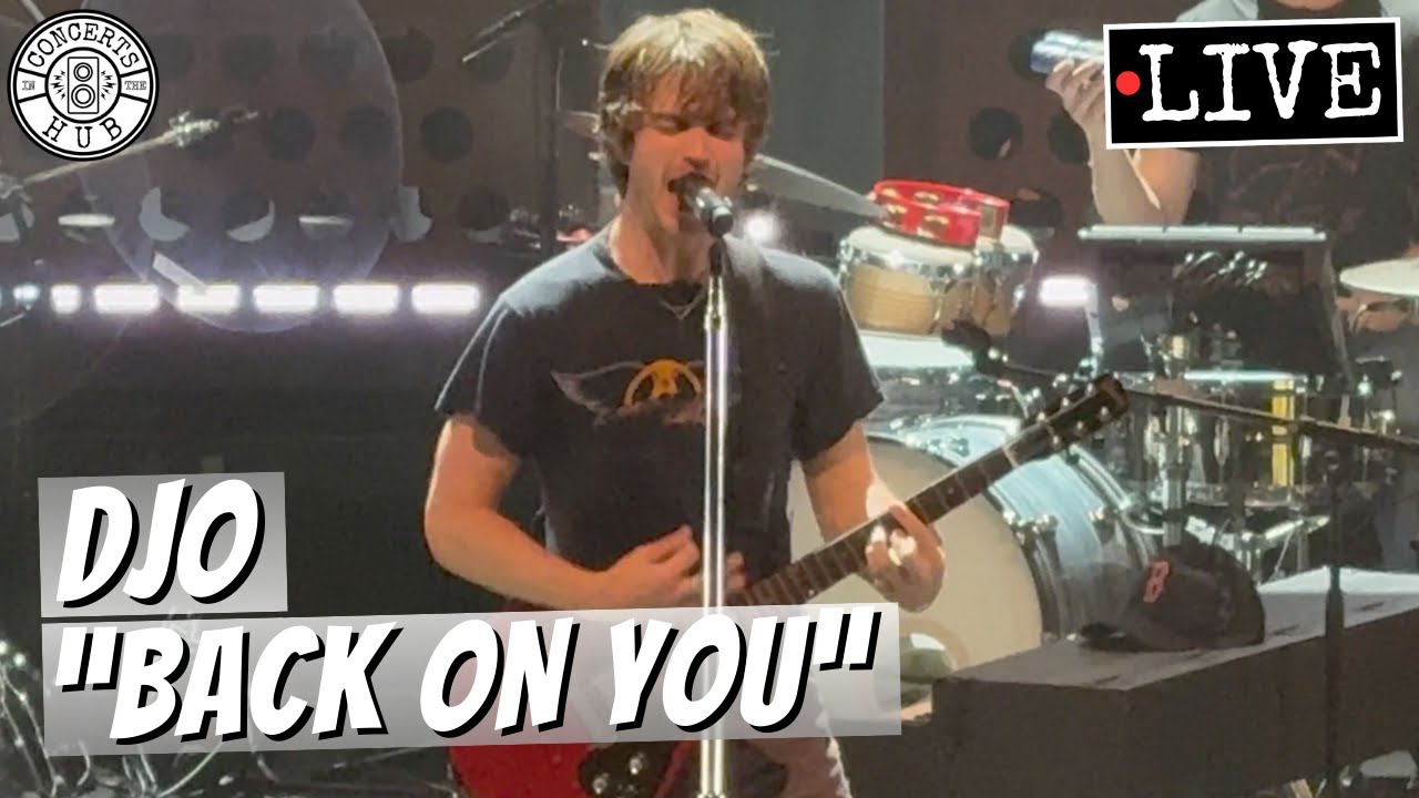 Djo "Back On You" LIVE - YouTube