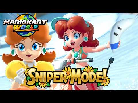 Mario Kart World Balloon Battle Swimwear Daisy Gameplay 3 Rounds