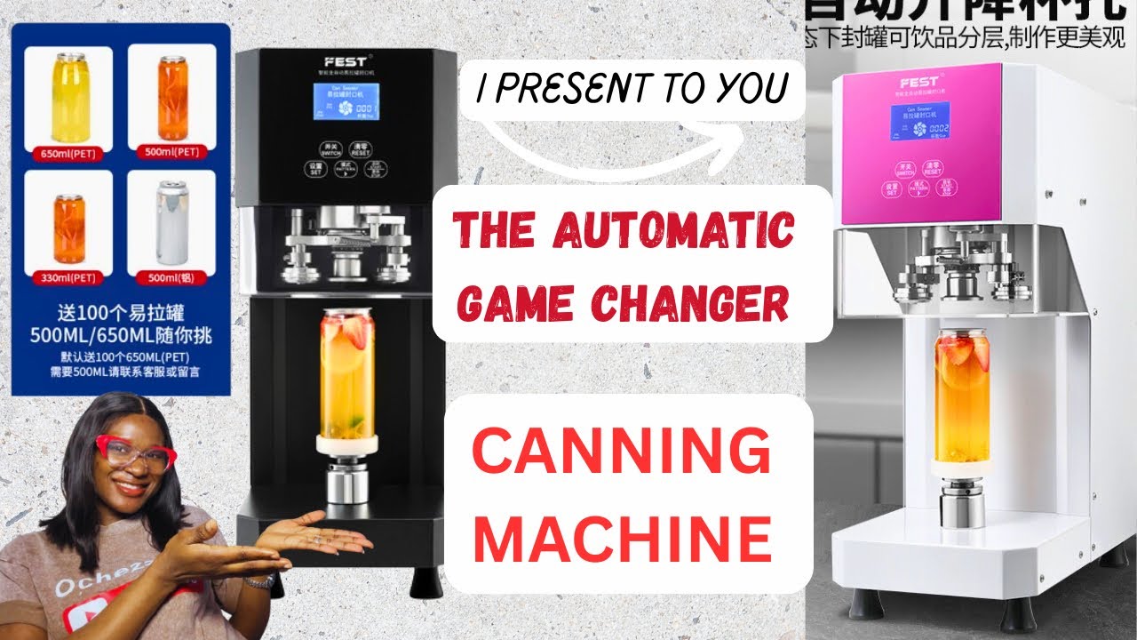 AUTOMATIC CANNING MACHINE: How TO Buy From China + The cost - YouTube
