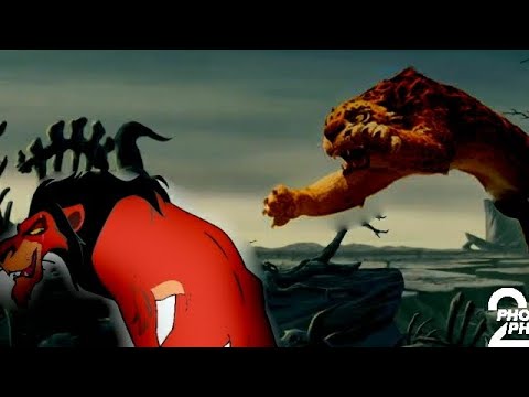 PHANGO (khumba)🐆VS SCAR (re leone)🦁 - YouTube