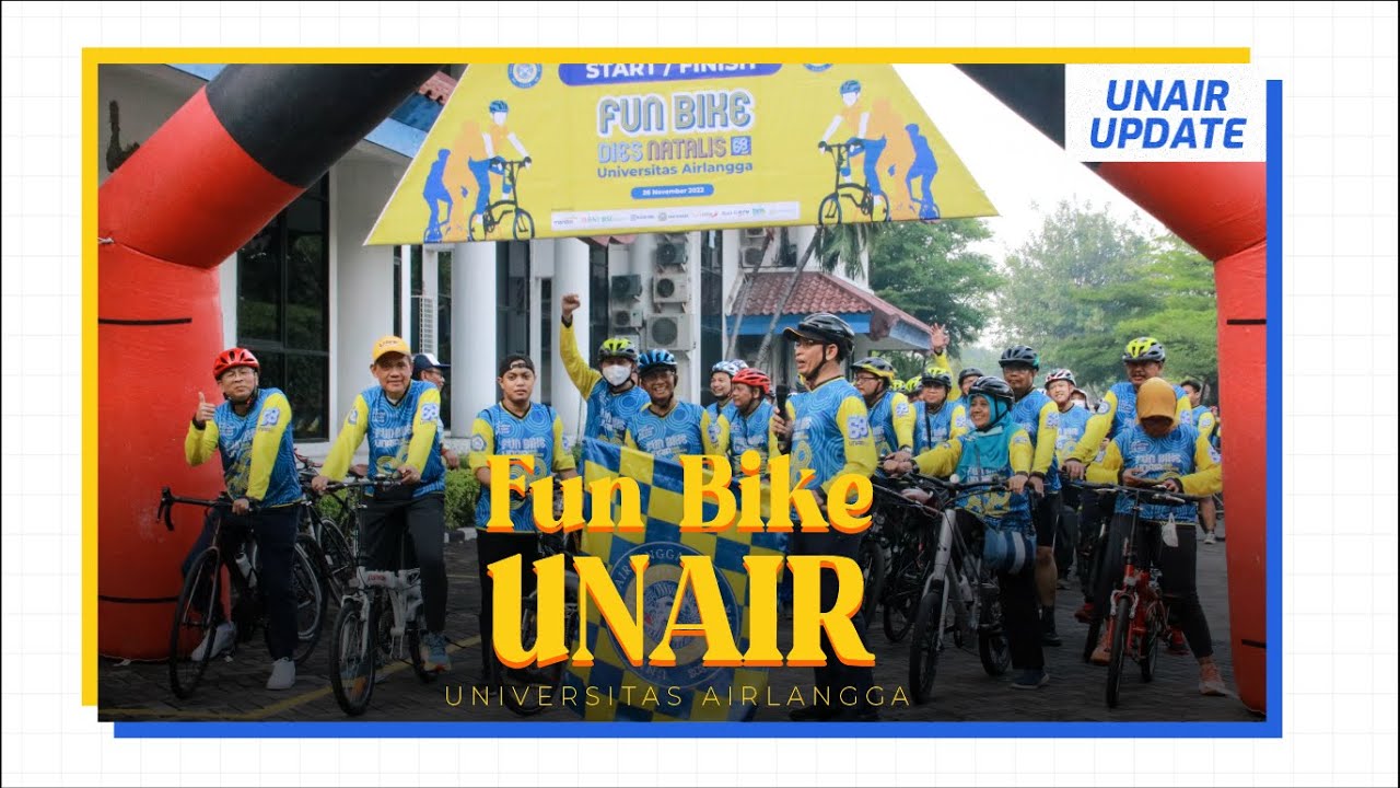 Fun Bike Universitas Airlangga - YouTube