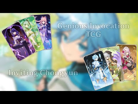 Genious Invocation TCG: Inviting Chongyun - YouTube