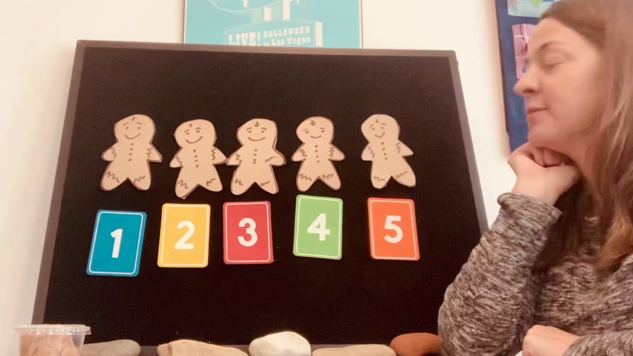 Five Little Gingerbread - YouTube