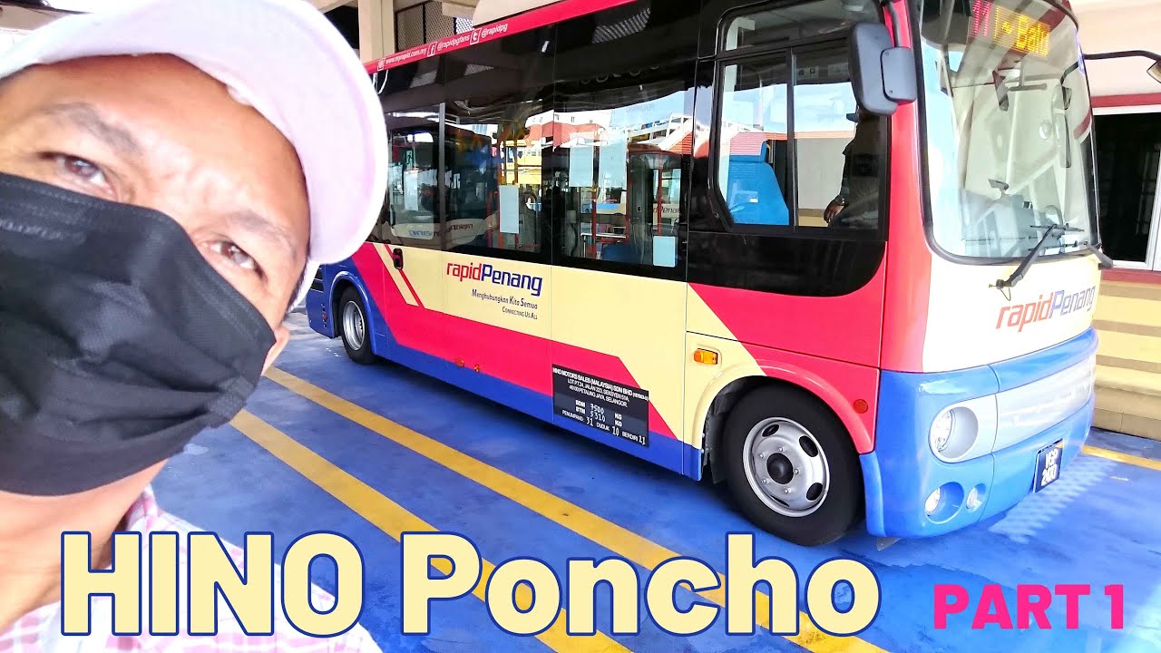 HINO PONCHO rapidPenang TEST RIDE - YouTube