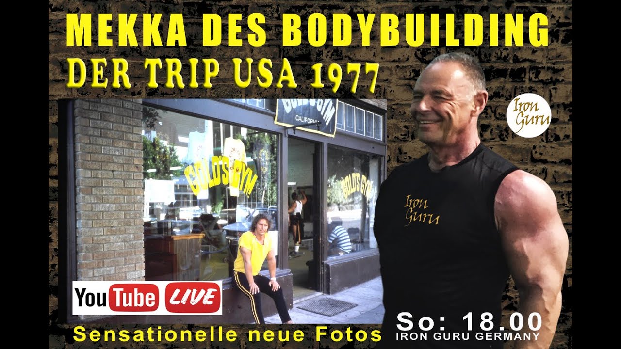 USA Trip 1977 zum Mekka des Bodybuilding - Wolfgang Franke 60 Jahre ...