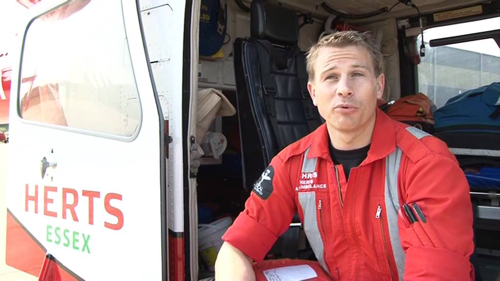 Herts Air Ambulance HEMS Paramedic Chris Martin - What are the rewards ...