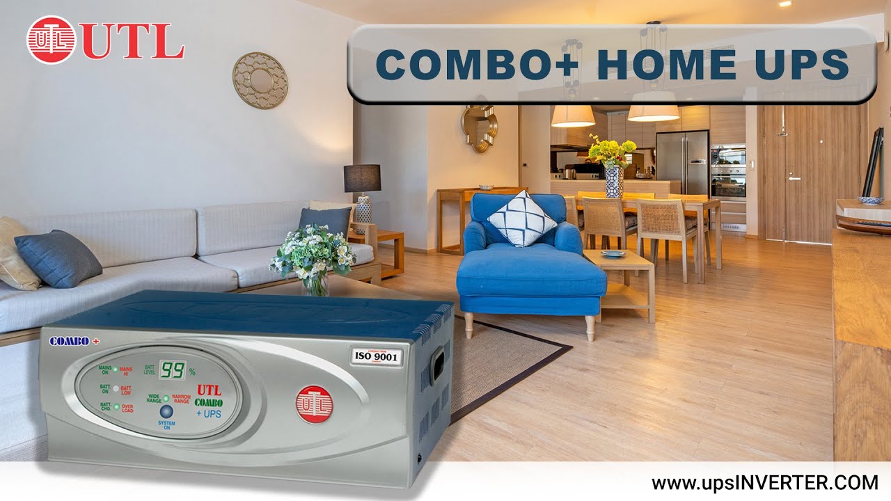 UTL Combo+ Home UPS | Features | Available at 12V & 24V - YouTube