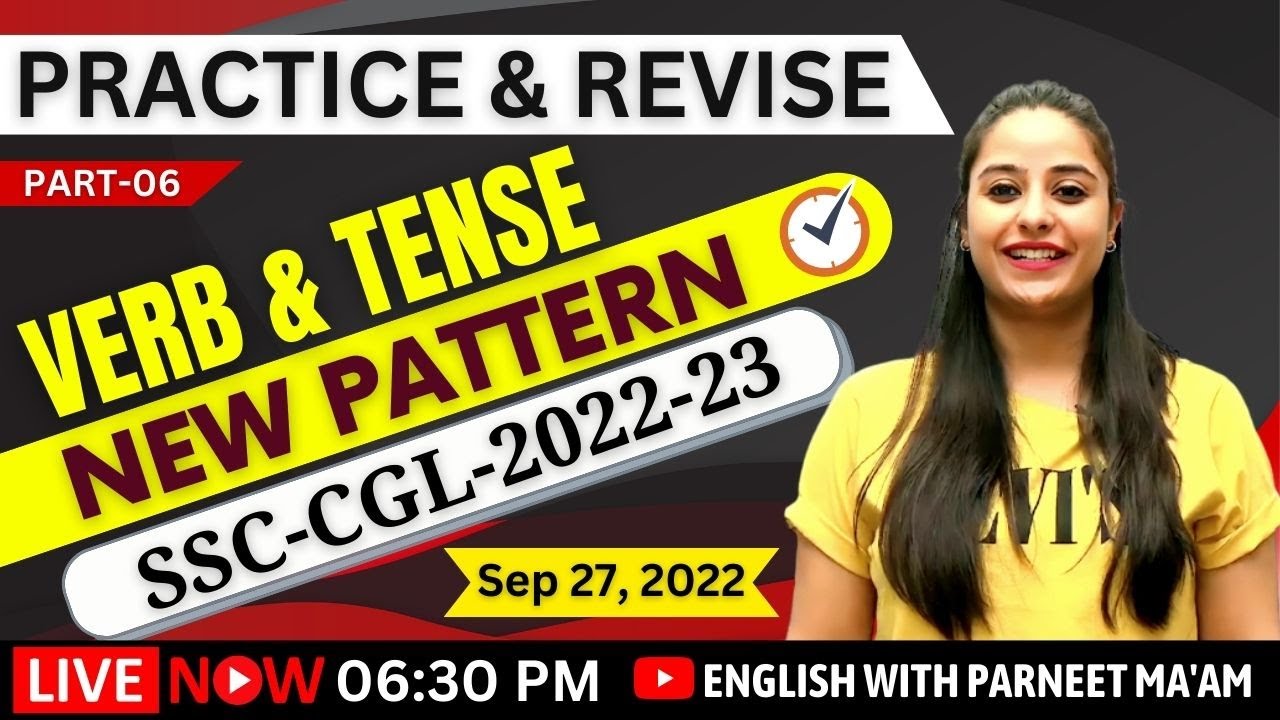 Practice and Revise VERB & TENSE | SP BAKSHI IMP QUESTIONS | SPL BATCH ...