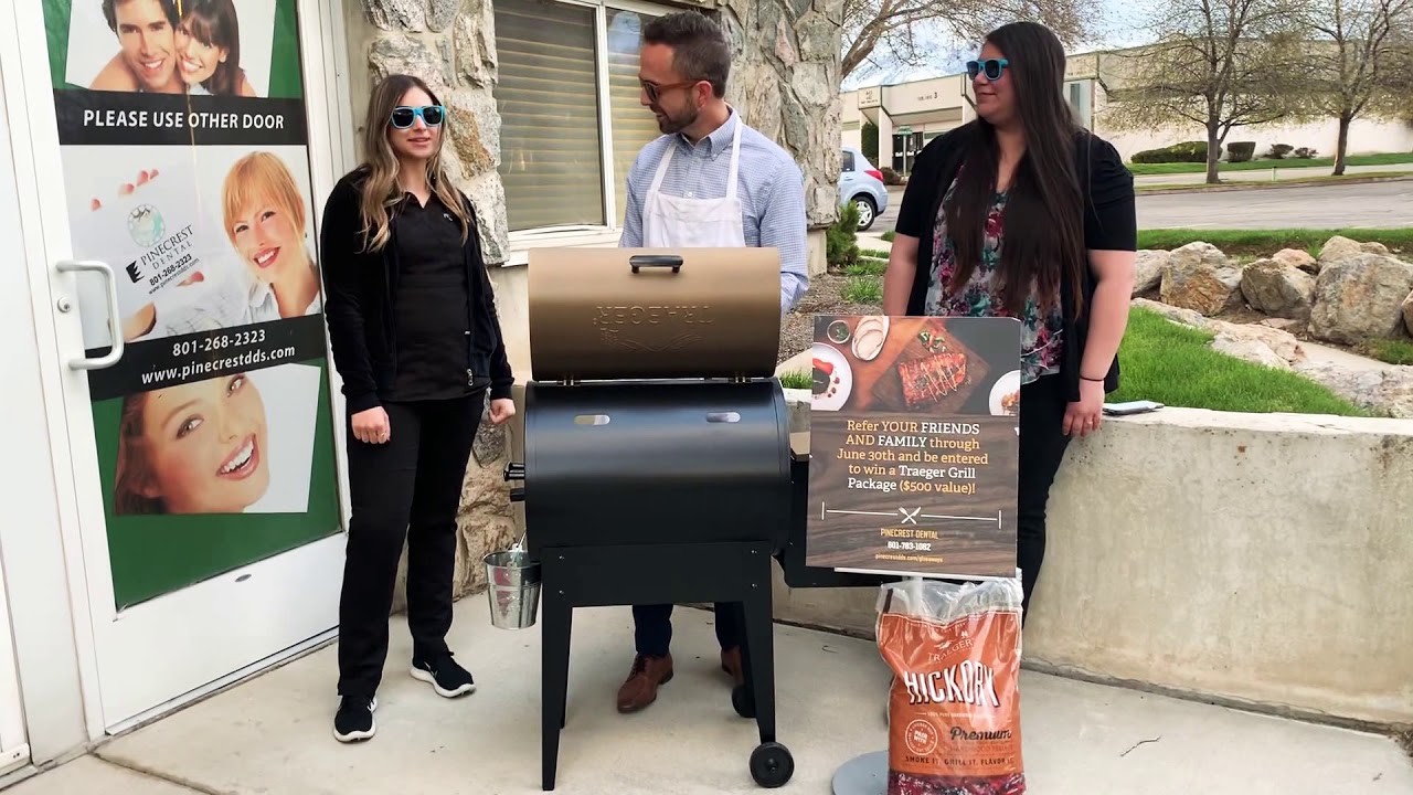 Refer your friends and win this Traeger! - YouTube