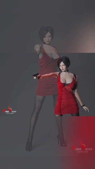 FIRE A034 1/6 : Ada King Head Sculpture Costume Accessories Set - YouTube