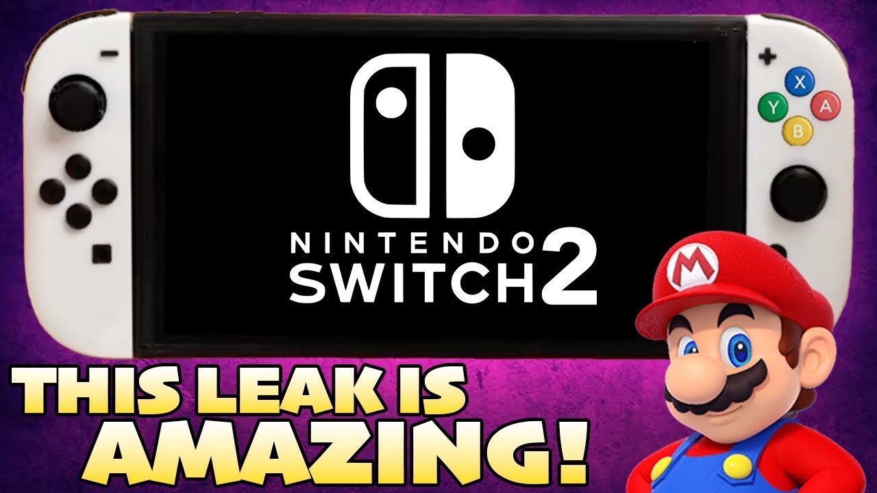 Even More Real Switch 2 Images Just LEAKED - YouTube