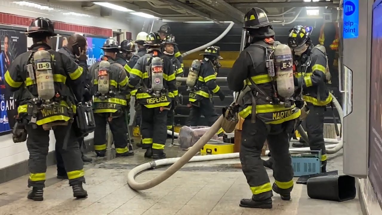 FDNY Manhattan 10-75 Transit Box 7164 Fire was in a Storage Closest in ...