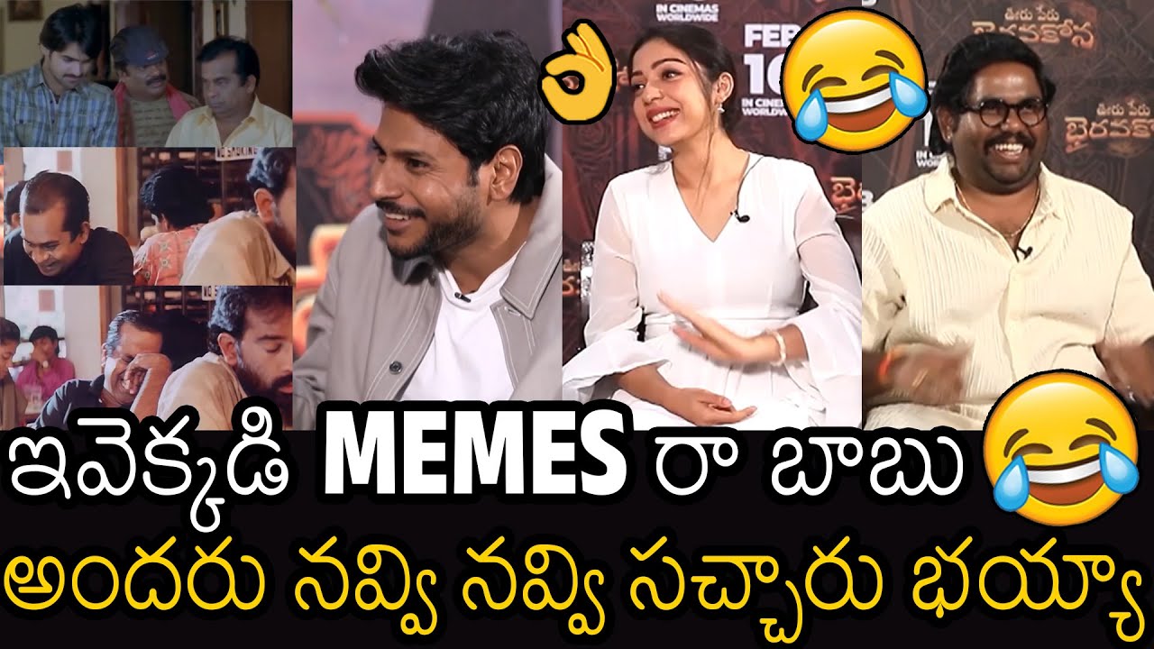 Sandeep Kishan , Varsha Bollama Hilarious Fun With Viva Harsha On ...