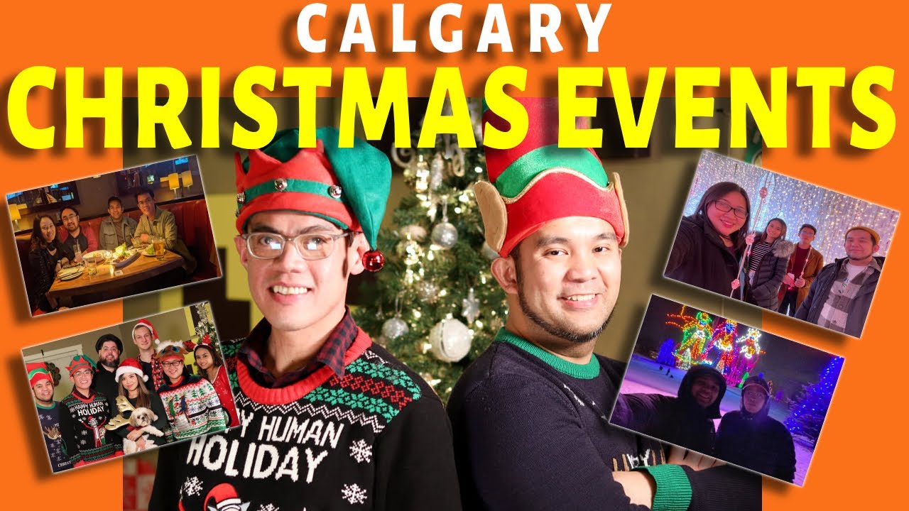 VLOG 84 - Christmas Events in Calgary, Alberta 2021 - YouTube
