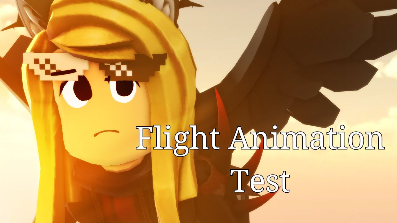 Creepy Flight Animation Cycle || Roblox Animation Test - YouTube